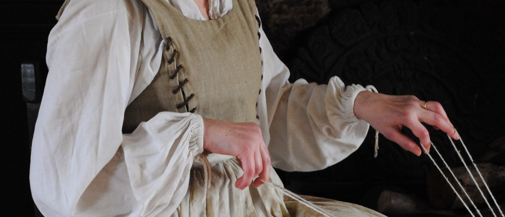 Tudor Finger Braiding - Salford Museums Schools' Hub